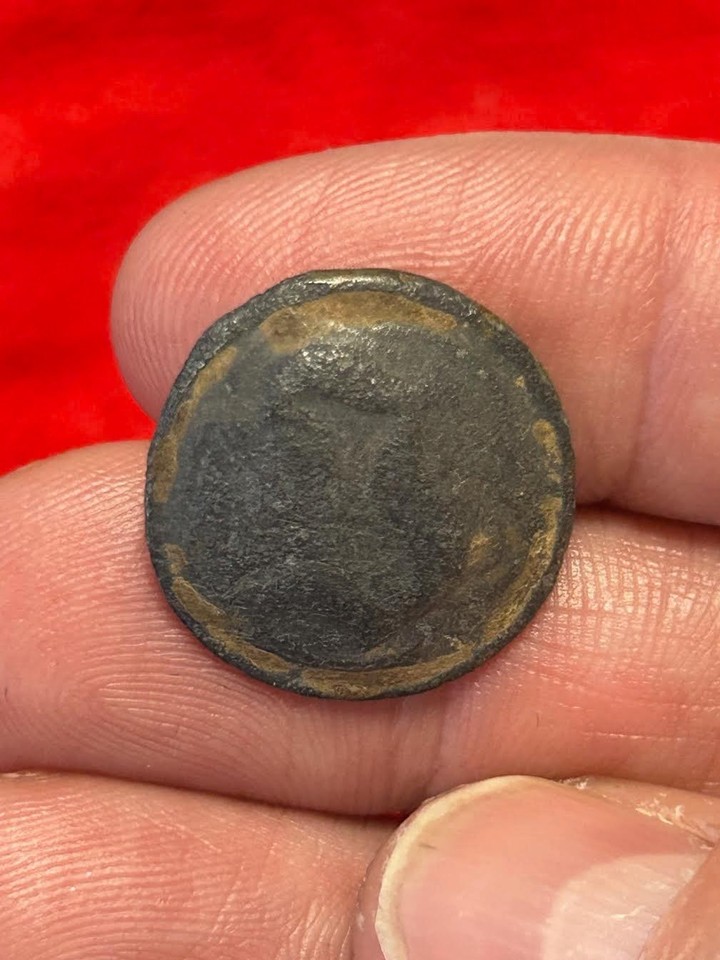 Dug Civil War Relic Confederate Field Cast Manuscript I Coat Button | eBay