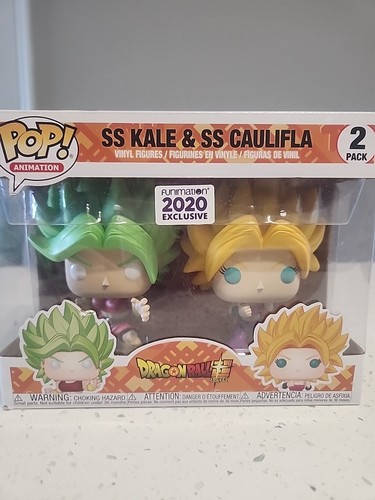 Funko Pop! Animation: Dragon Ball Super - SS Kale & SS Caulifla 2 Pack ...