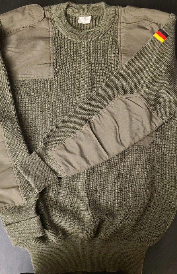German Army Issue Wool Pullover Issue Sweater Large | eBay