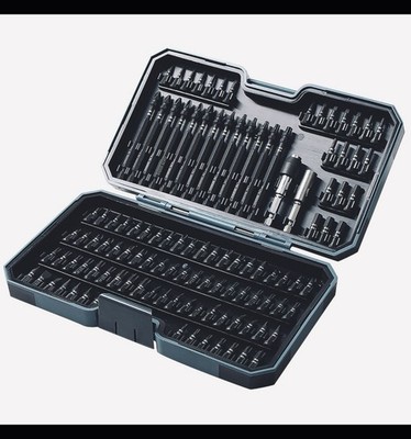 Erbauer 1/4 Hex Shank Mixed Impact Screwdriver Bit Set 113 Pieces ...