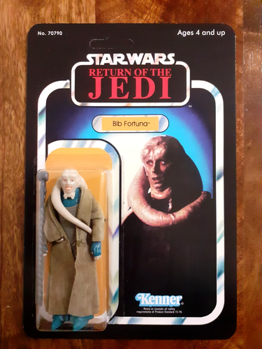 Vintage Star Wars Bib Fortuna Recard 1983 65 Back ROTJ | eBay UK