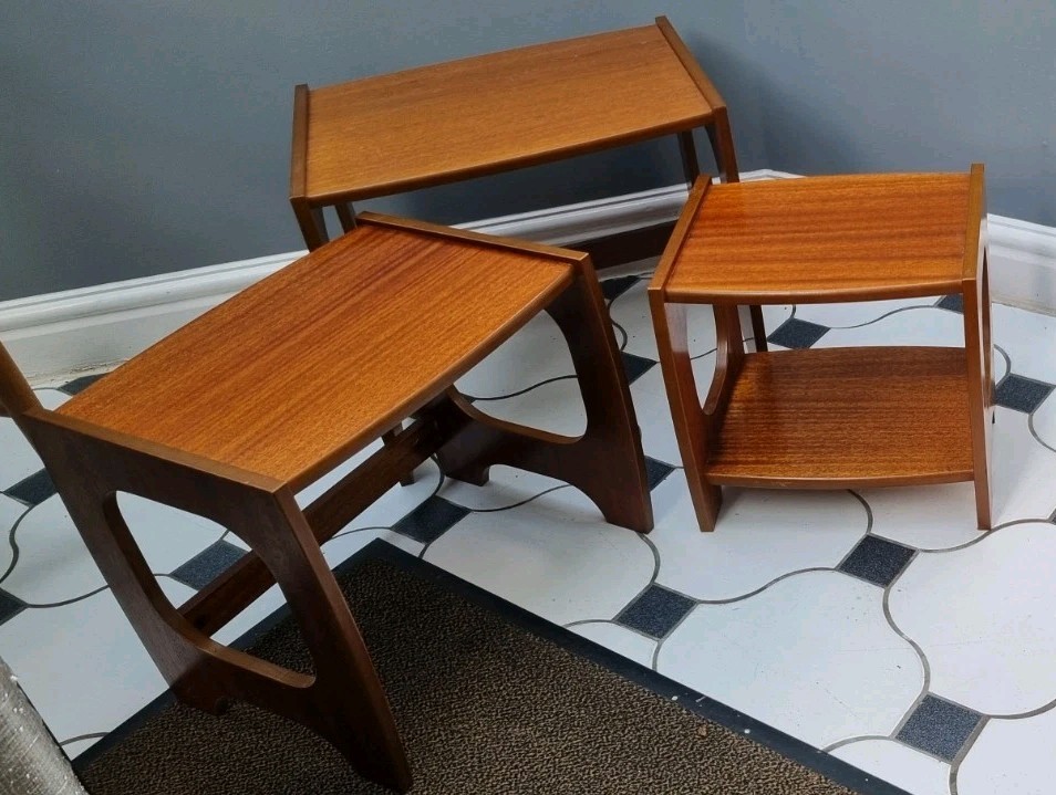 "Ercol / G Plan / Danish Style" Teak Nest Of Tables Nesting table ...