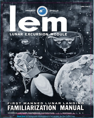 NASA APOLLO LUNAR MODULE LEM MANUAL BOOK Apollo Moon Program | eBay