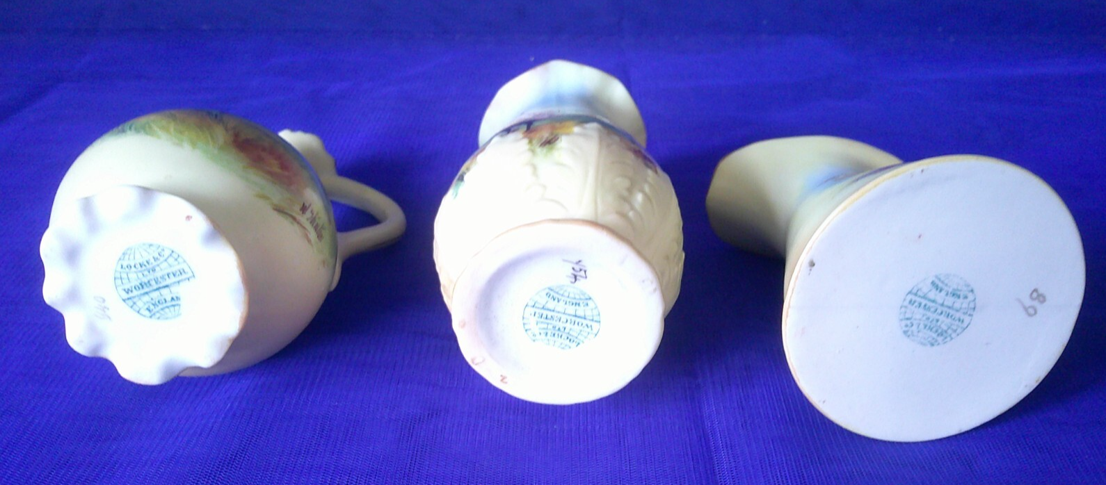 Three Pieces Of Locke & Co Worcester Blush Ivory (Walter Stinton - J ...