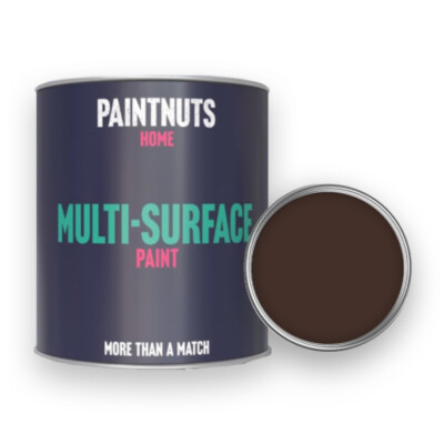 Multi Surface Paint Weatherproof RAL-8017 Chocolate Brown All Finishes ...