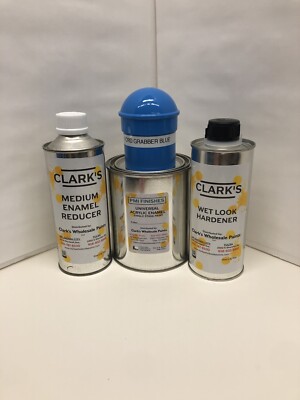 Ford Grabber Blue Gallon Kit Single Stage ACRYLIC ENAMEL Car Auto Paint ...