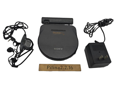 SONY D-777 CD player Diskman portable DBB Audio Devices Walkman silver ...