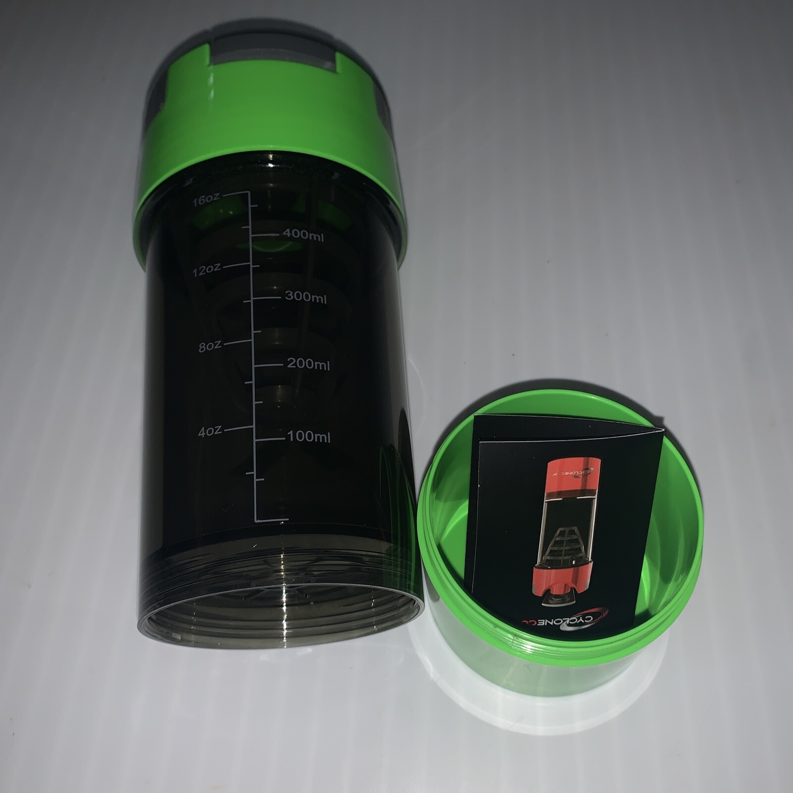 Cyclone Cup Shaker Bottle Light Blue Cup 16 OZ | eBay