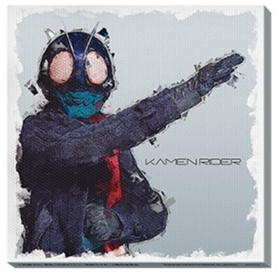 PSL SHIN KAMEN RIDER Character Canvas Board IK#1 Kamen Rider (A) BANDAI ...