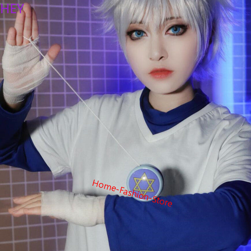 1PC Anime Hunter x Hunter Killua Zoldyck Cosplay Yoyo Weapon Toy Prop ...