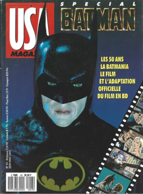 RARE EO 1989 N° HORS SÉRIE USA MAGAZINE SPÉCIAL BATMAN + ADAPTATION BD ...
