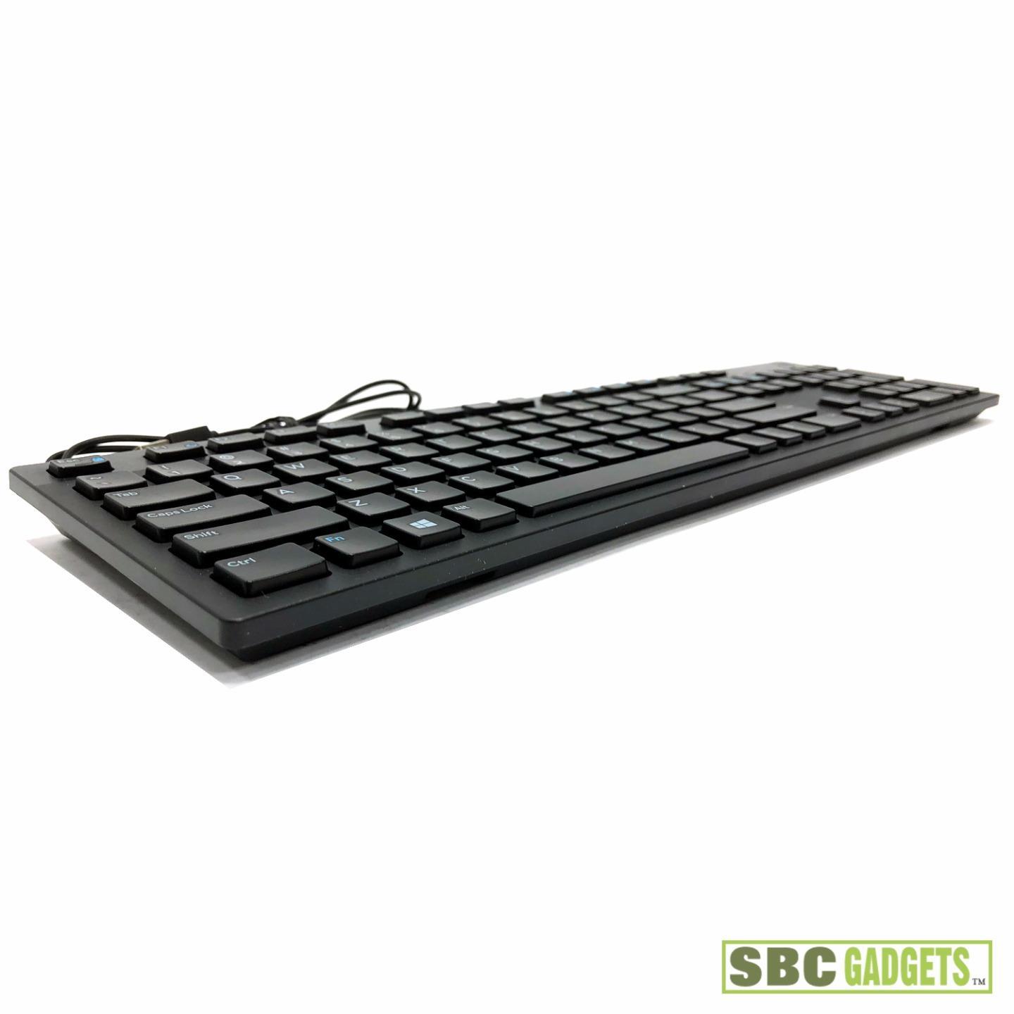 Dell KB216t Desktop Computer USB Corded Ultra Slim Thin Keyboard | eBay