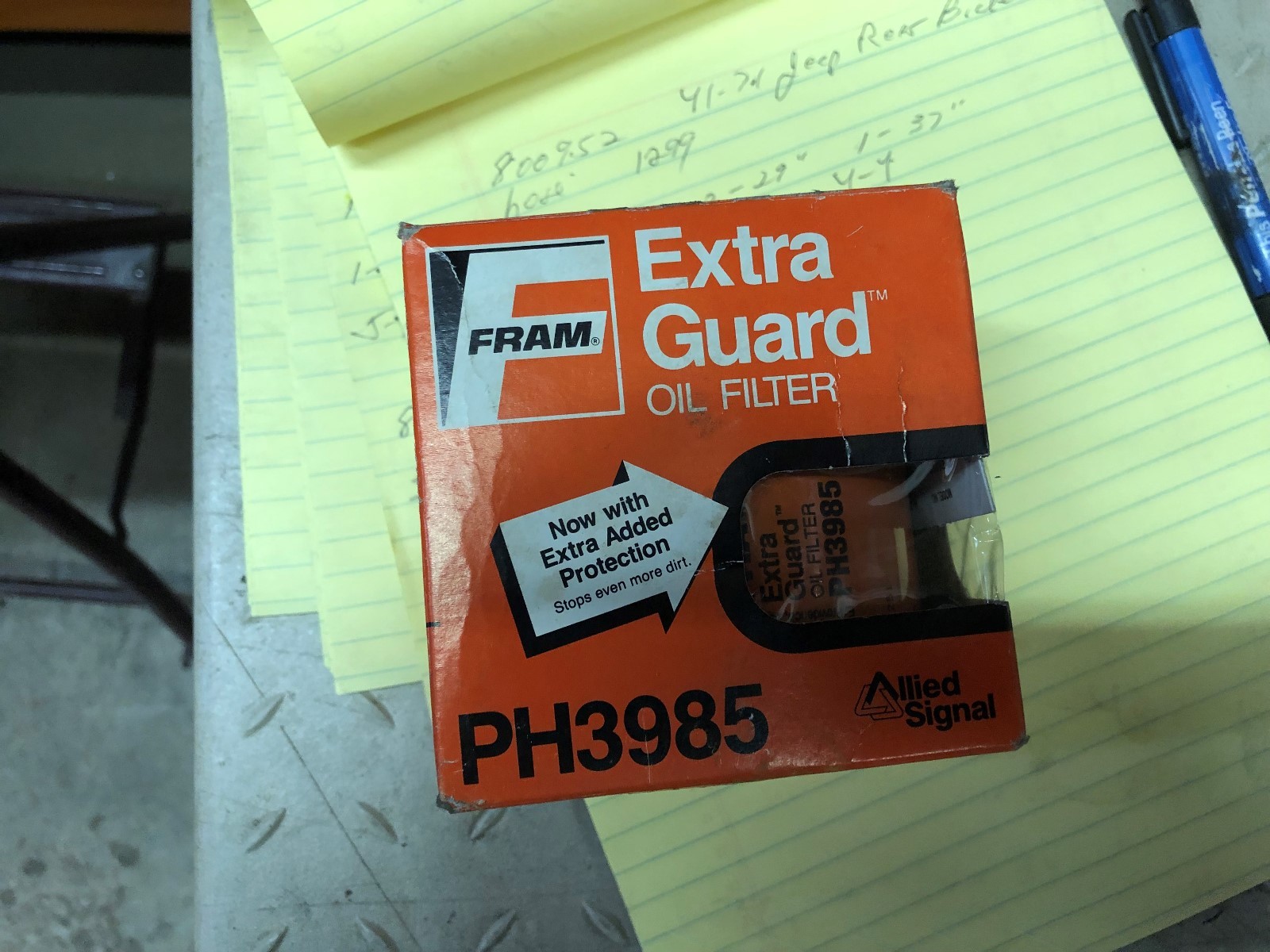 vintage fram ph3985 oil filter extra guard | eBay