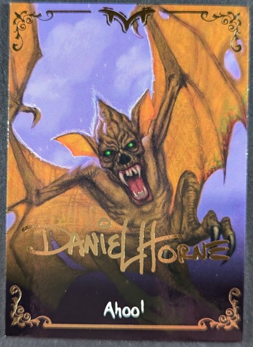 Ahool 2024 Monster Masterpieces Gold Signature UD Skybox Card #38 (NM ...