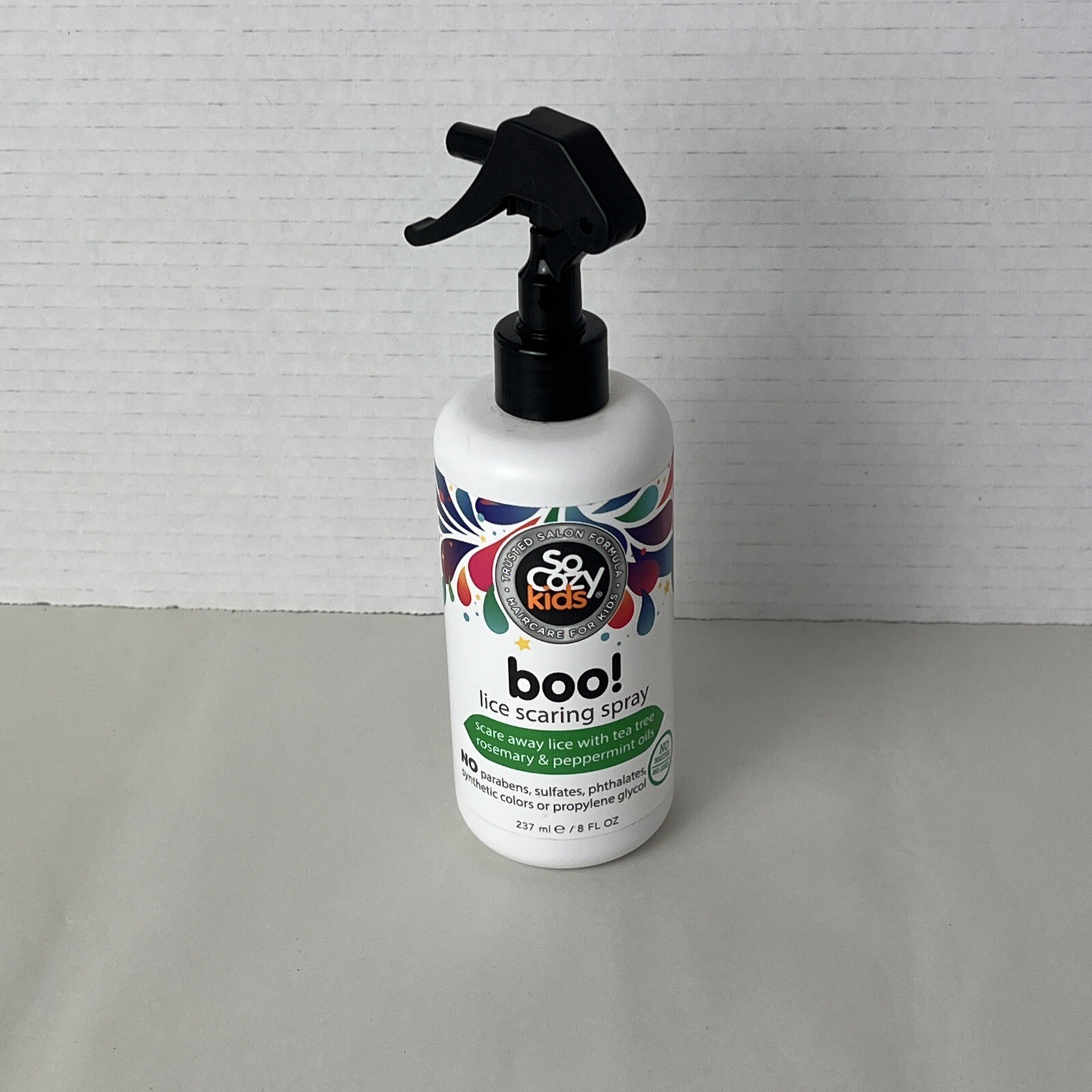 So Cozy Kids boo! Leave-In Spray Lice Treatment Sprays - ONE 8 fl oz ...