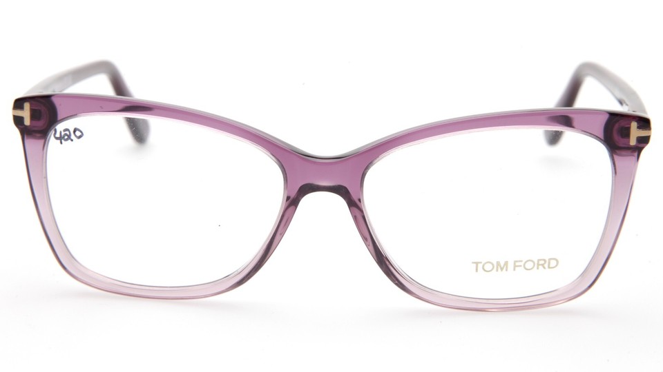 NEW TOM FORD TF5514 083 Purple Eyeglasses Frame 54-15-140mm B39mm Italy ...