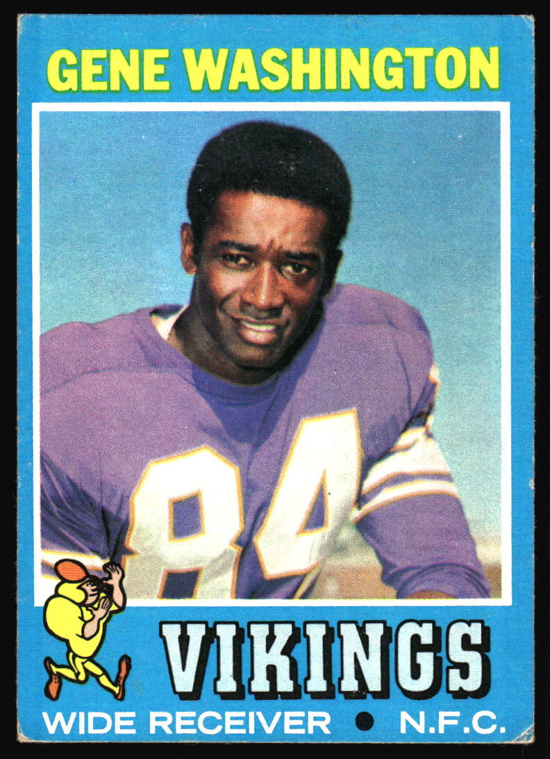 1971 Topps Gene Washington #130 Minnesota Vikings | eBay