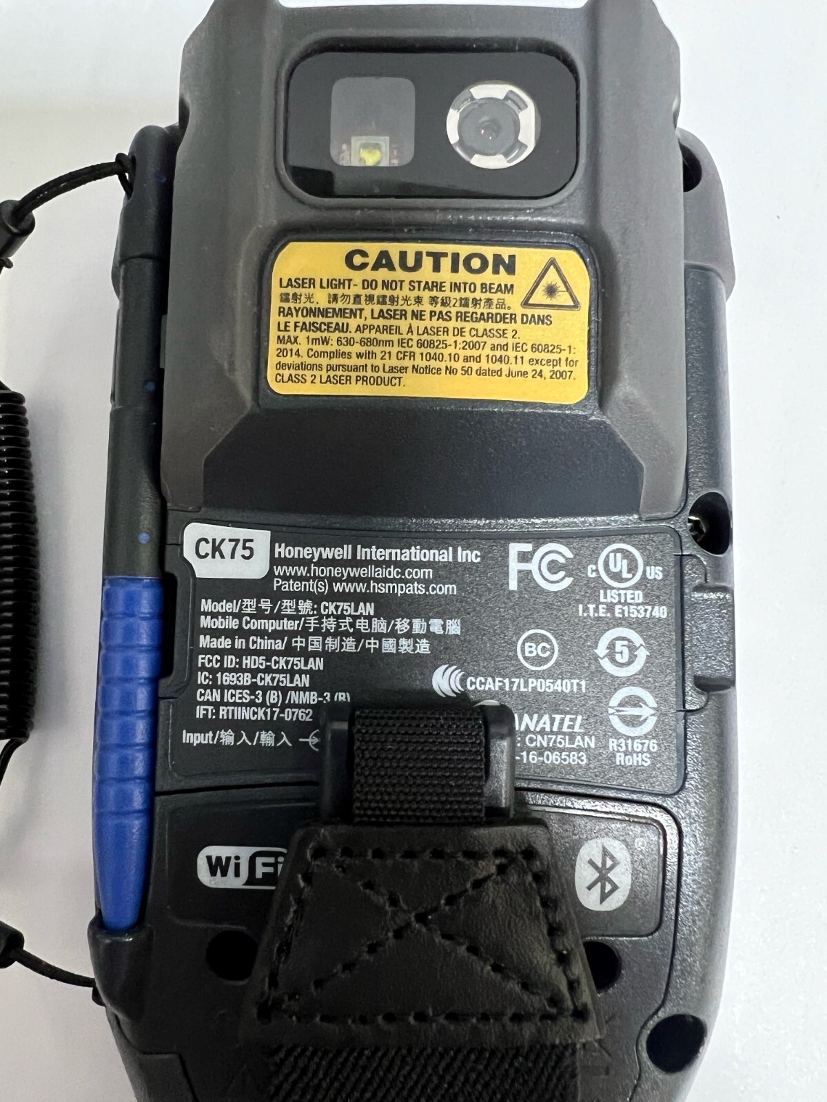 Honeywell CK75 Wireless Handheld Mobile Computer With Bluetooth ...