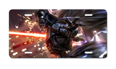 Star Wars Darth Vader Movie LICENSE PLATE Car Tag Gift | eBay