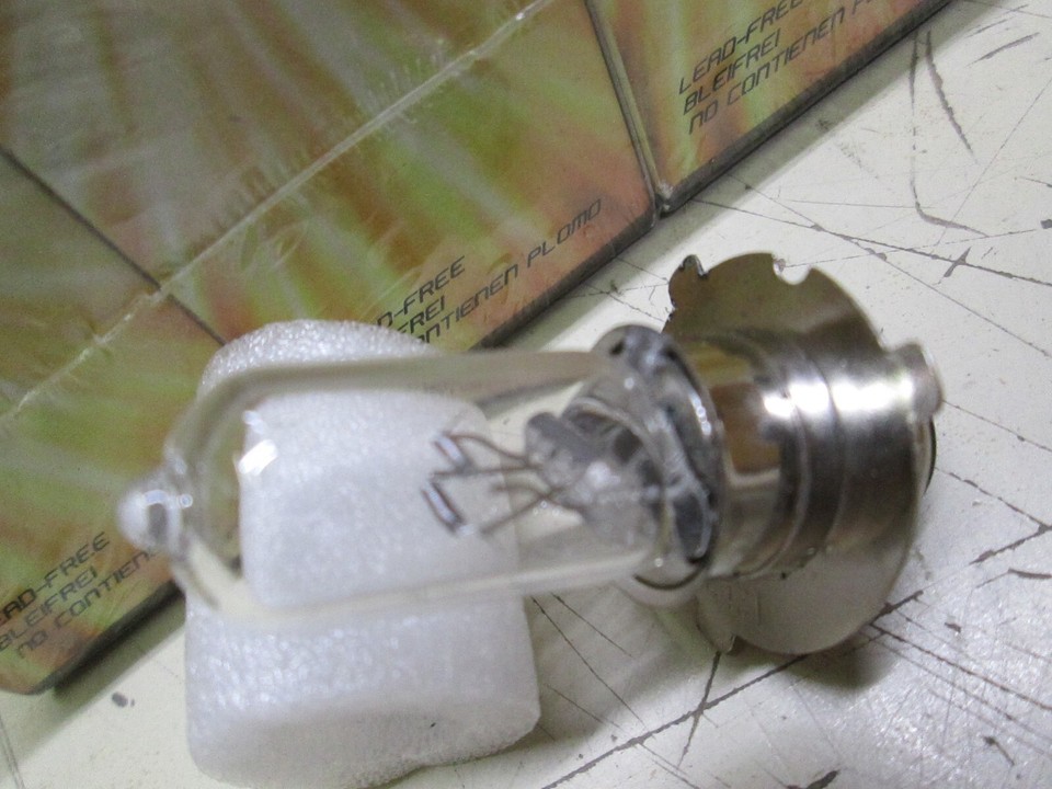 MOTORCYCLE BULB 12V-30/30W H6M P15D-25-3 - GETS TWENTY (LOT OF 20) | eBay