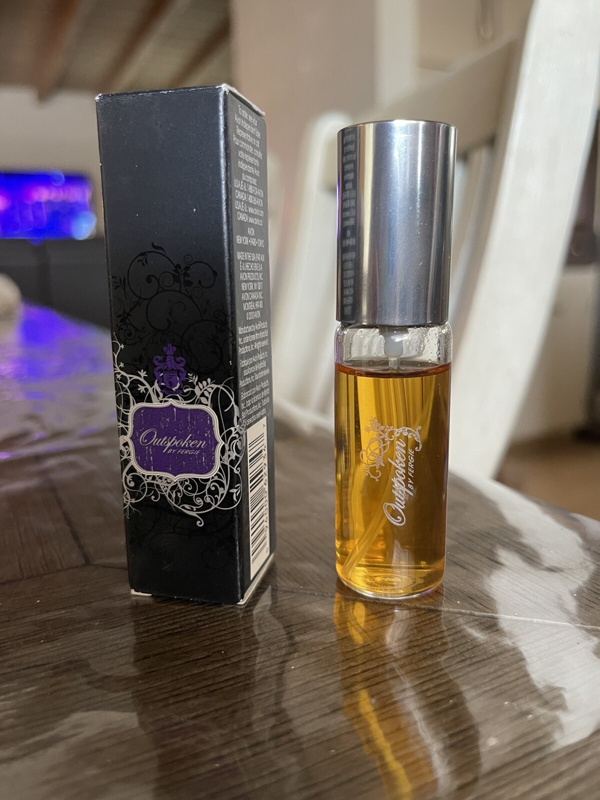 Avon Outspoken by Fergie Eau De Parfum Perfume Purse Spray .5 Oz for ...