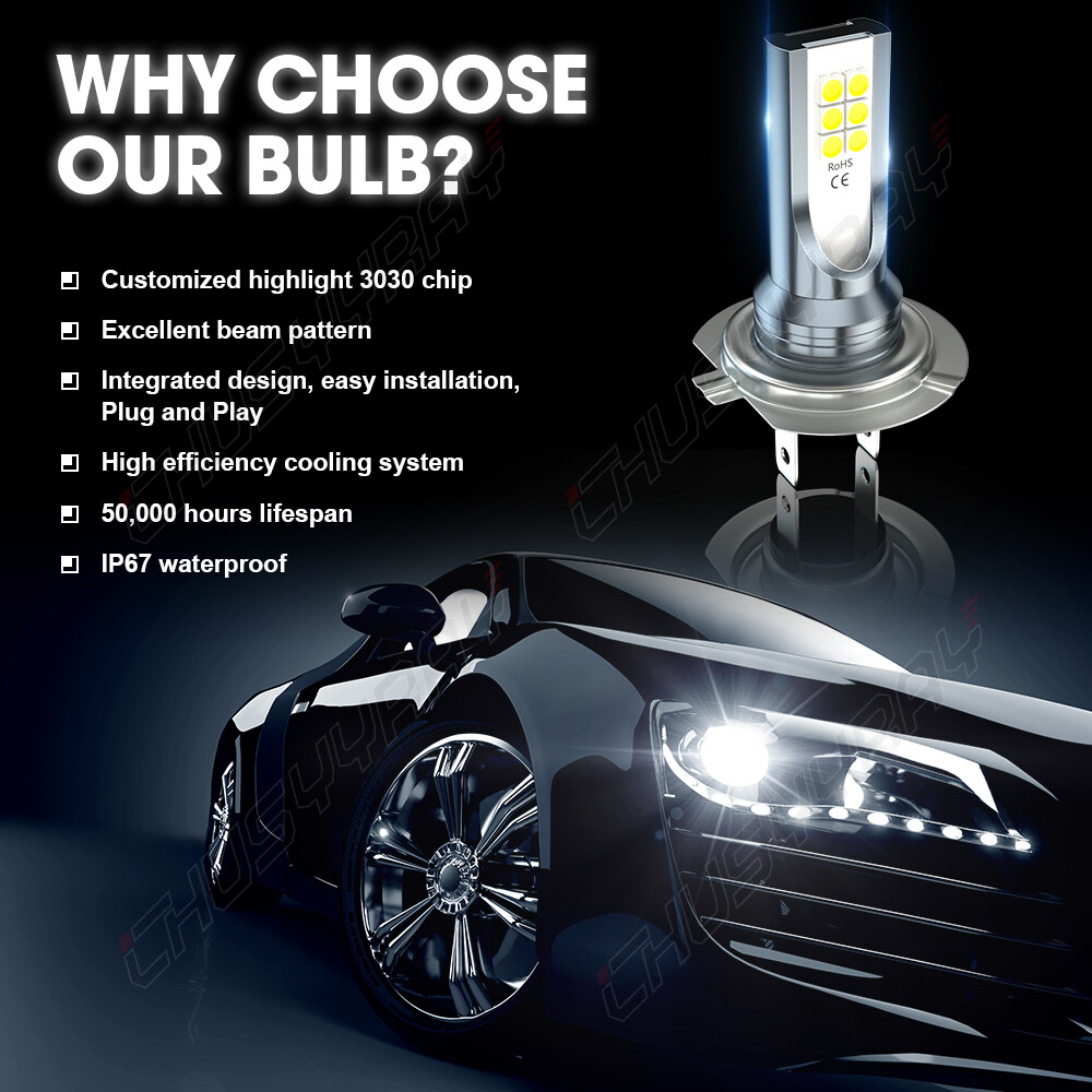 For Mercedes-Benz E350 E320 E550 Combo 4x LED Headlight High&Low Beam ...