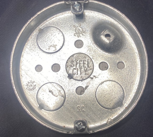 Thomas & Betts 4 in 56111 Ceiling Fan Pan for sale online | eBay