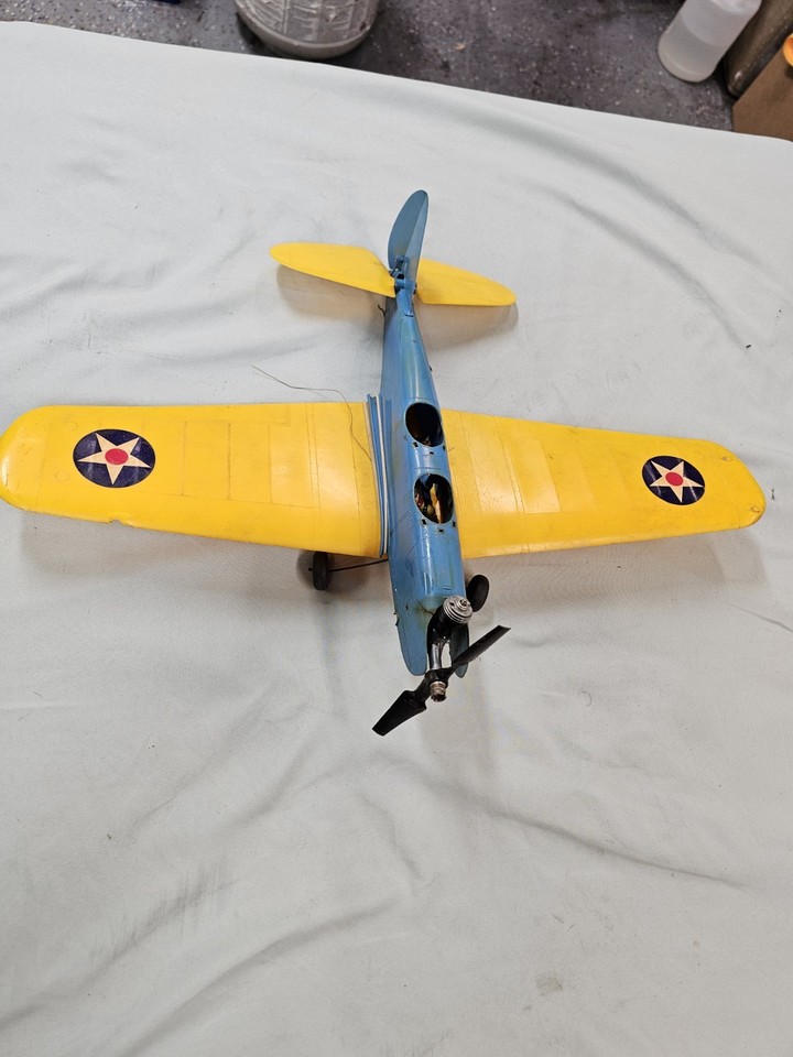 Cox Pt-19 Vintage Flight Trainer Gas Powered Control Line Model ...