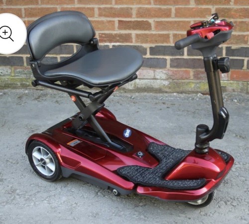 Drive Dual Wheel Folding Autofold Lithium Mobility Scooter Red Auto ...