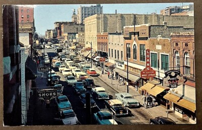 Memphis TN Beale Street Immortalized by W.C. Handy Beale St. Blues ...