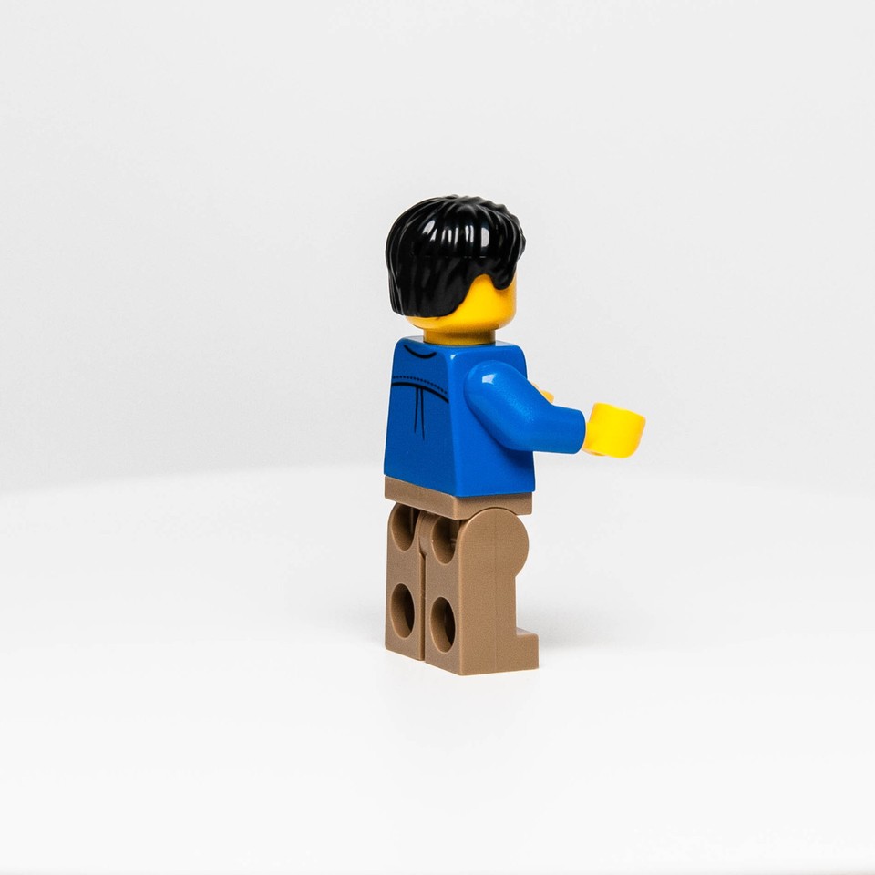 LEGO Minifigure Man, Blue Jacket, Chinese New Year 80108 (hol282) | eBay