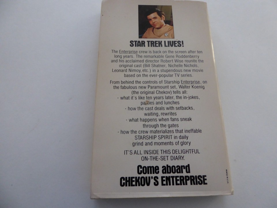 CHERKOV'S ENTERPRISE 1980 WALTER KOENIG COOL MOVIE JOURNAL PHOTOS VG+ | eBay