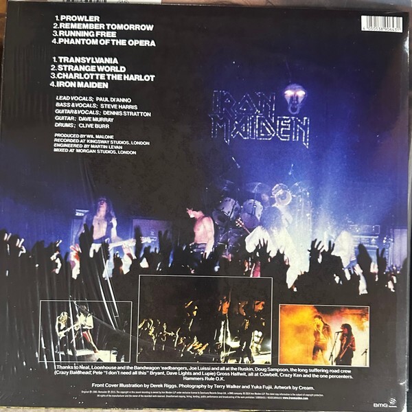 Iron Maiden s/t Iron Maiden Debut LP Studio Collection SEALED NEW Vinyl ...