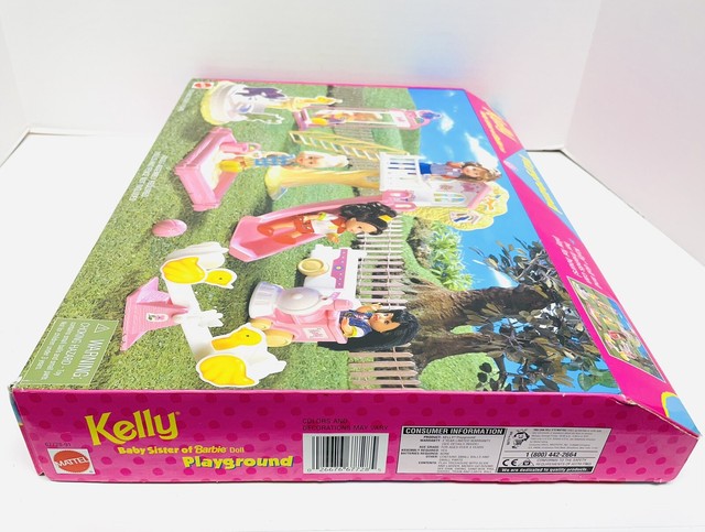 Barbie KELLY Playground Playset (1998 Arcotoys, Mattel) for sale online ...