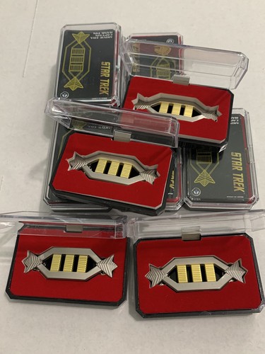Star Trek Movie Era Captain Rank Pin ANOVOS Lot Of 10 Pins | eBay