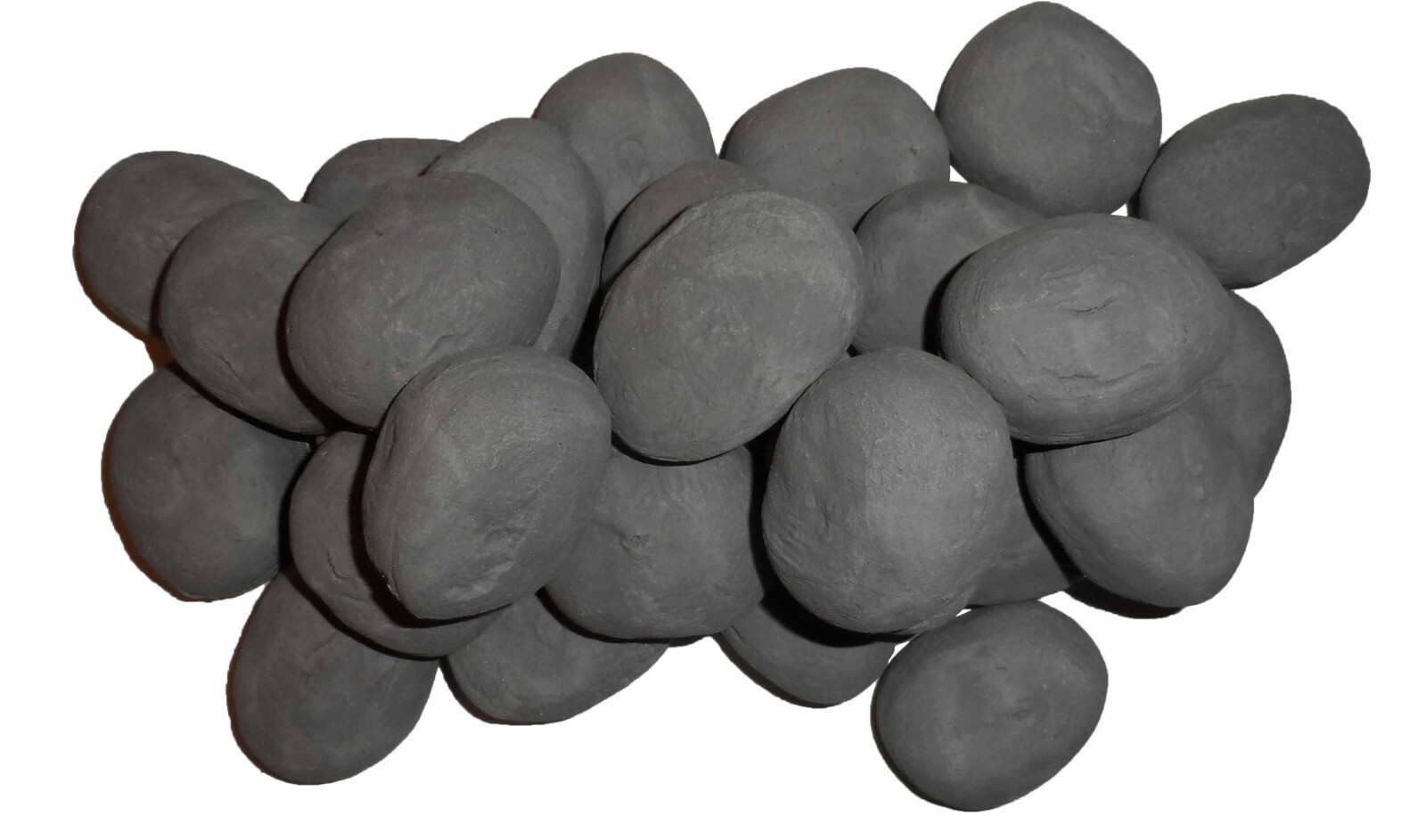 Gas Fire Replacement Coal Ceramic Living Flame Logs Driftwood Pebbles ...