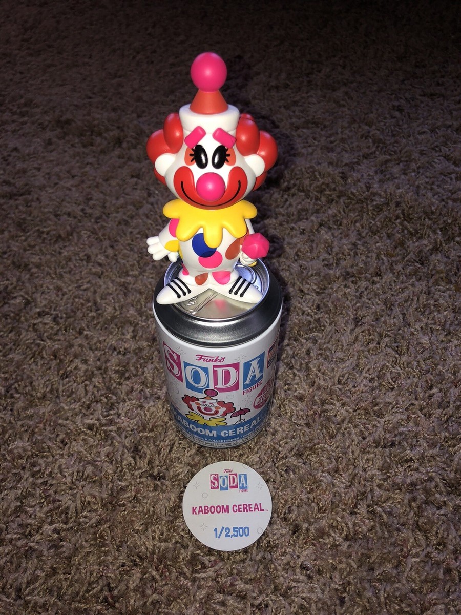 Cereal Kaboom Kaboom Cereal Clown 166 2022 NYCC Sticker Box 9/10