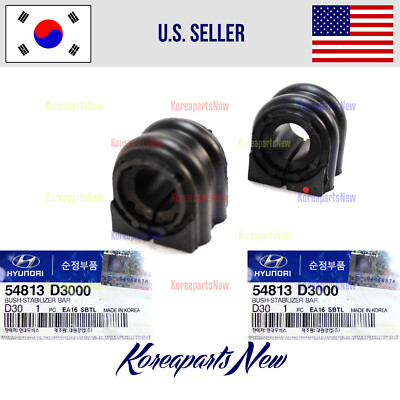 Stabilizer Sway Bar FRONT Bushings 2pcs 54813D3000⭐OEM⭐ Hyundai Tucson ...