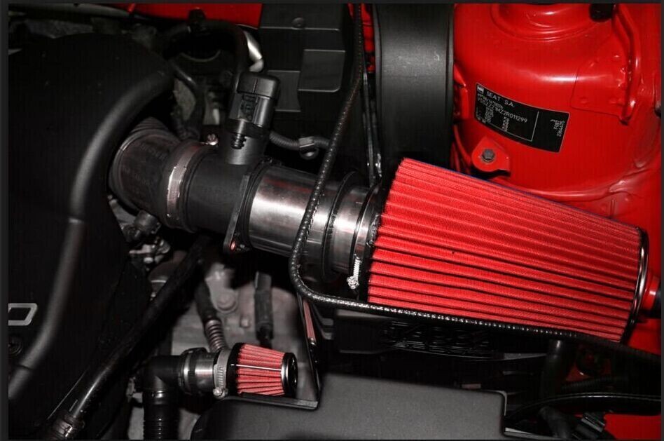 Universal 3'' Inlet Car Truck Long Ram Cold Air Intake Filter Cone KN ...