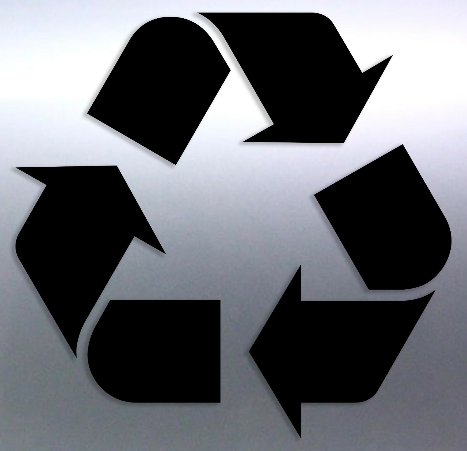 Recycle Symbol Sticker Vinyl cut environment sign Re-cycle Waste ...