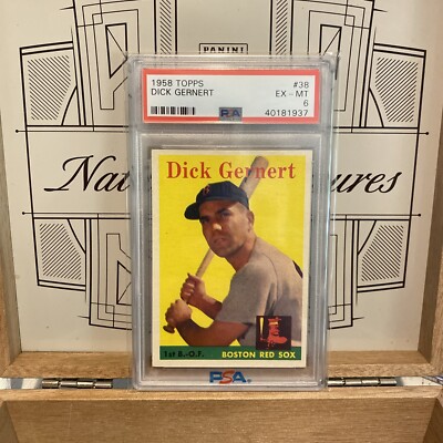 1958 TOPPS DICK GERNERT # 38 PSA 6 | eBay