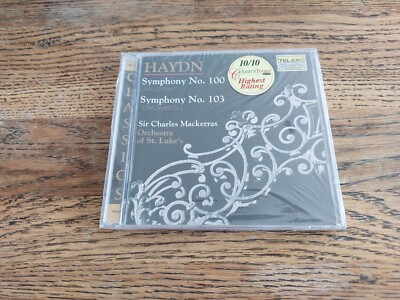 Haydyn Symphony No 109 & 103 Sir Charles Mackerras CD New & Sealed ...
