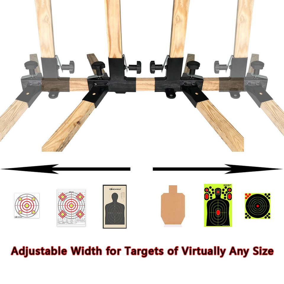 Adjustable Target Stand for Paper Silhouette Shooting Targets USPSA ...