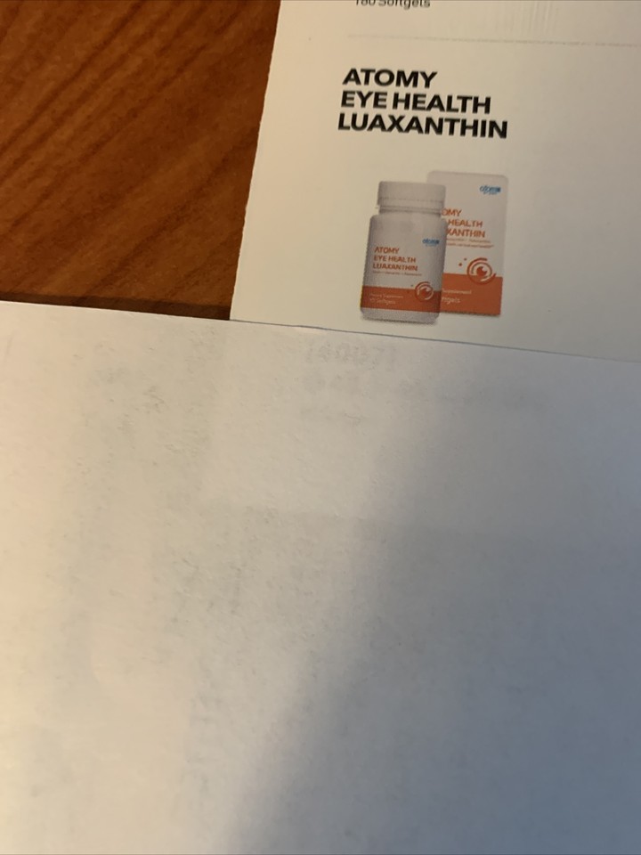 Atomy Eye Health Luaxanthin Helps Maintain Normal Eye Health 90 ...
