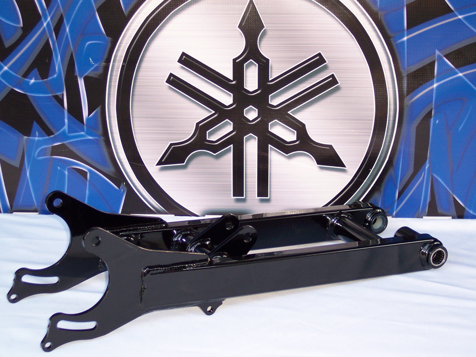 +3 Black Extended Yamaha BLASTER Swing arm yfs200 Mx Atv TT Drag Racing ...