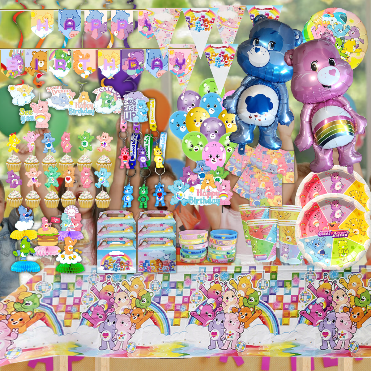 Care Bears Party Decorations Care Bears X House Of Fete – HOUSE Of
