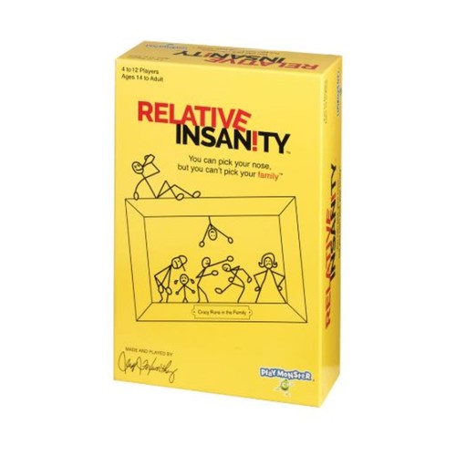 PlayMonster Board Game Relative Insanity Box VG+/Mint 93514074414| eBay
