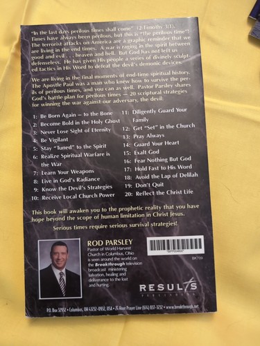 Lot of 6 Rod Parsley Books 1 signed - Christian Biblical Teaching ...