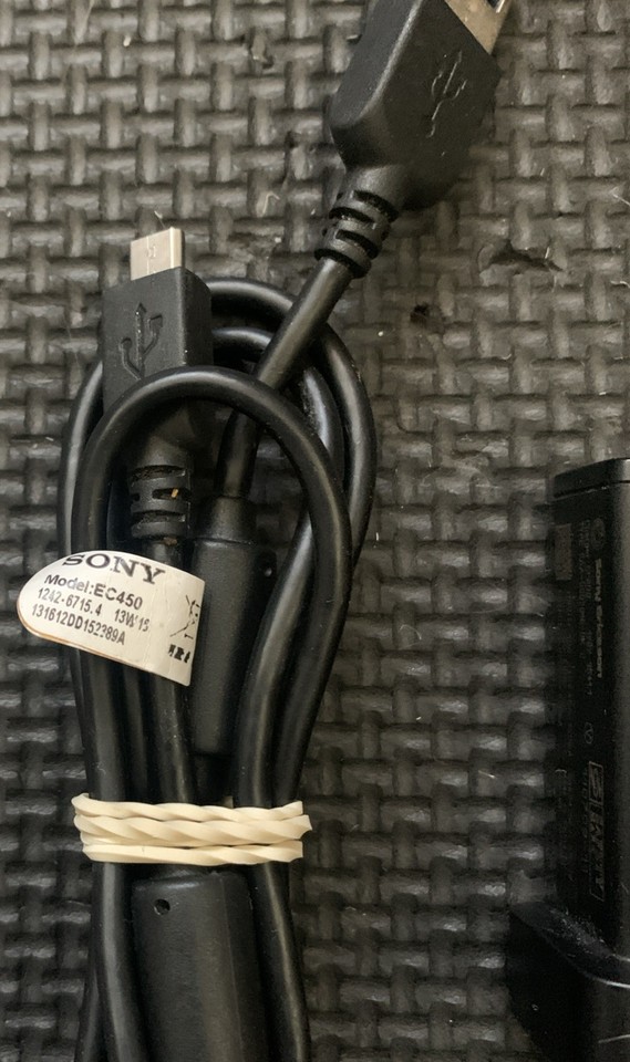 Sony Ericsson EP-800 xperia Mains plug Charger adapter uk & micro USB ...