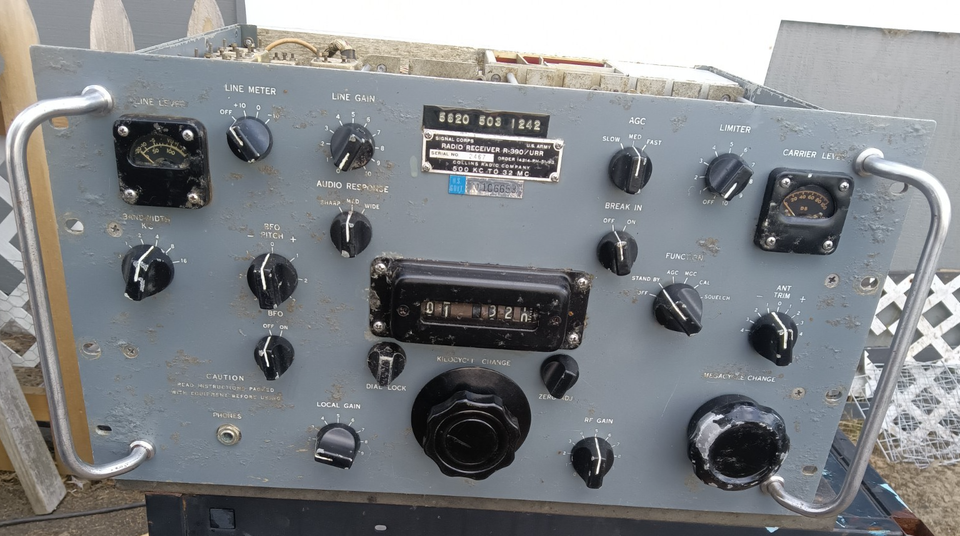 COLLINS R-390/URR Communications Receiver Radio, Shortwave Ham FOR ...